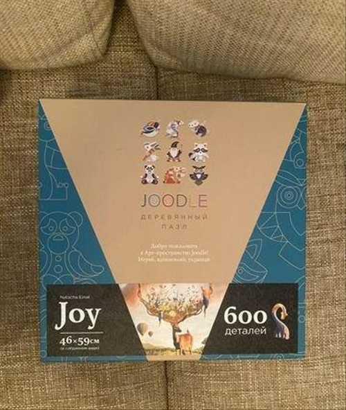 Деревянный пазл Joodle Joy, 600 деталей