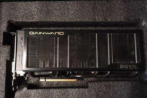 Видеокарта Gainward GeForce GTX 570 750Mhz 1280Mb