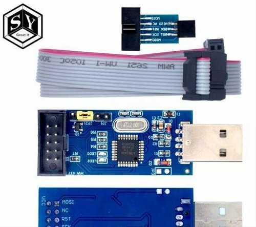 Программатор USB ISP USB ASP atmega8 atmega128