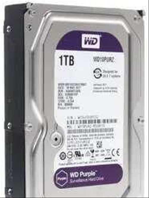 Жесткий диск WD Purple 1tb WD10purz