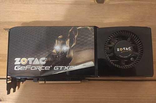 Видеокарта gtx 285 Zotac