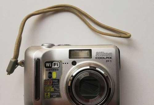 Компактный фотоаппарат nikon coolpix p1