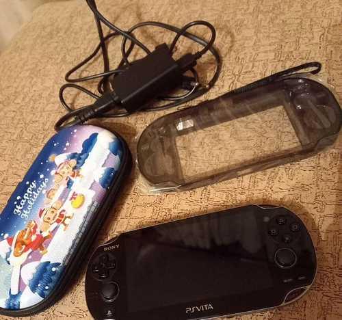 Sony PS Vita 128ггб / прошитая, с oled экраном