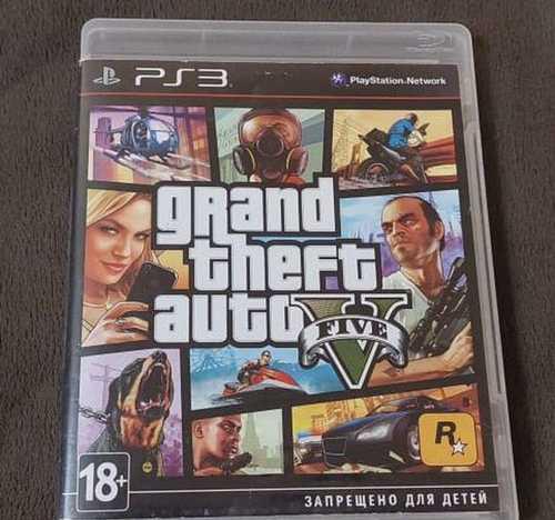 Gta 5 Игра на Ps3