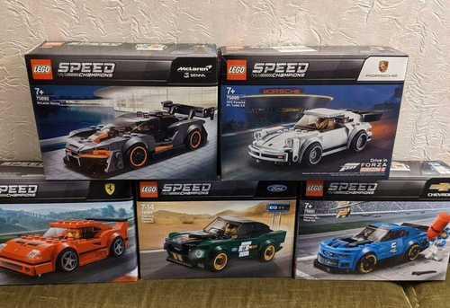 Lego Speed Champions пять наборов