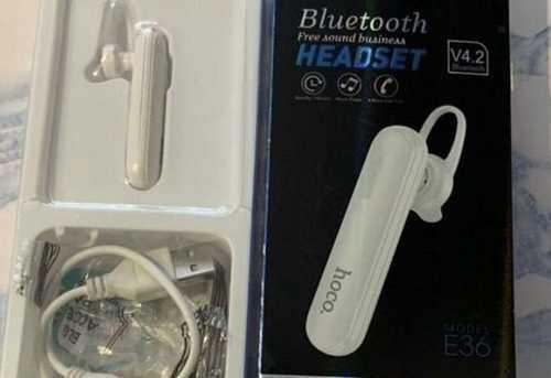 Bluetooth гарнитура hoco Е36 моно