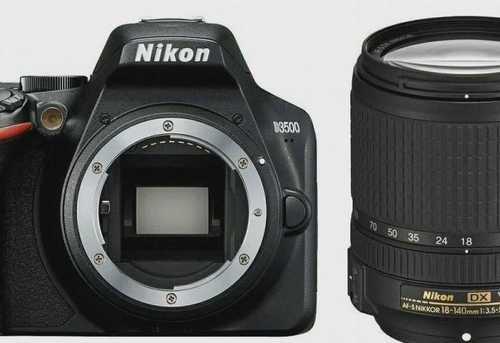 Зеркальный фотоаппарат nikon d3500