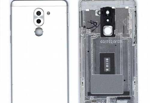 Задняя крышка Huawei Honor 6X серебристая