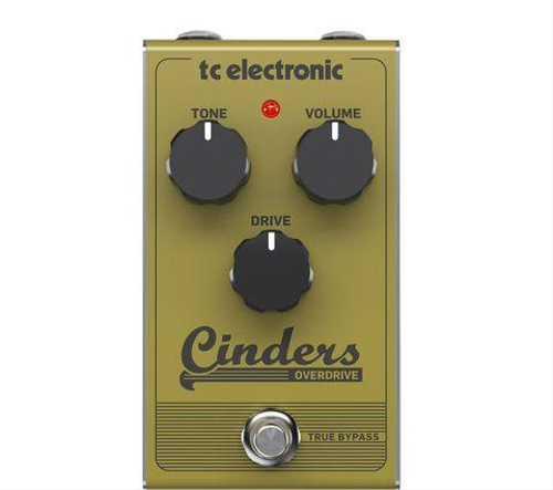 TC electronic cinders overdrive гитарная педаль