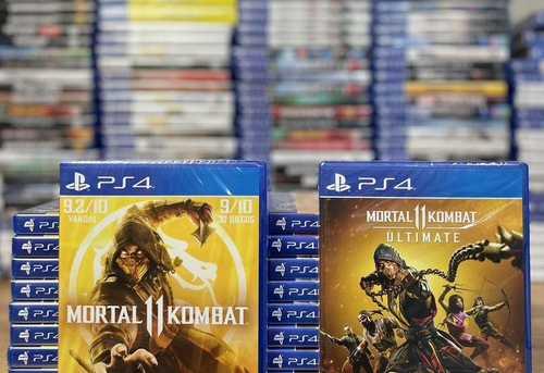 Mortal kombat 11 ultimate ps4 новый диск