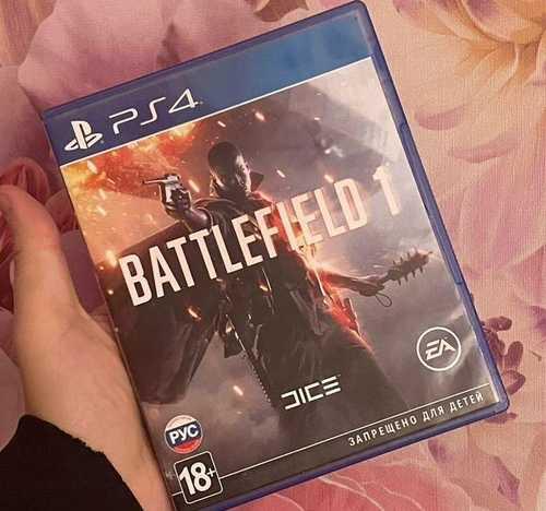 Диск Battlefield 1 на PS4 - Оригинал