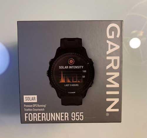 Новые часы Garmin Forerunner 955 Solar