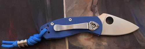 Spyderco Ambitious Blue G-10