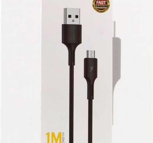 Кабель micro USB wecome WDC-136 (1м Черный)