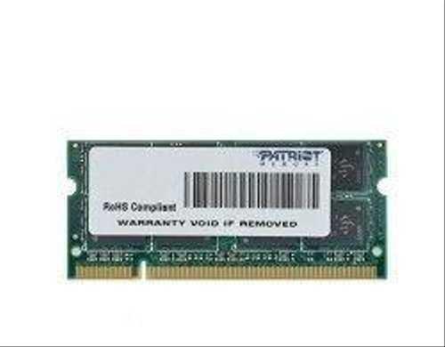 Patriot DDR2 sodimm 2GB psd22g8002s PC2-6400, 800M