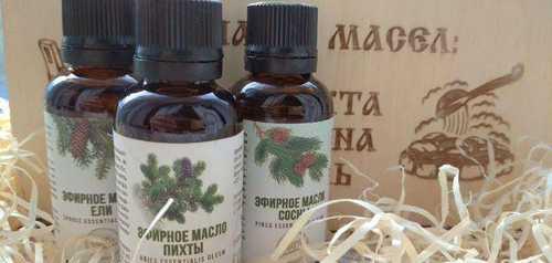 Эфирные масла пихты, сосны, ели