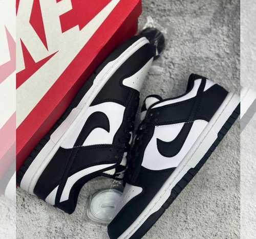 Кроссовки Nike Dunk Low White Black 36-45