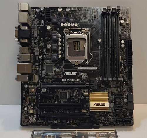 Материнская плата Asus Q170M-C lga 1151