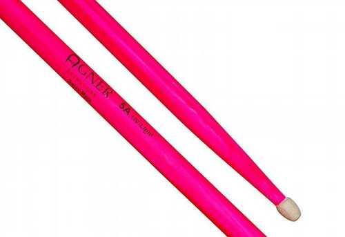 Барабанные палочки Agner 5A UV-Light Розовые (AN5A