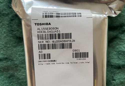 Жесткий диск Toshiba 600 гб AL15SEB060N