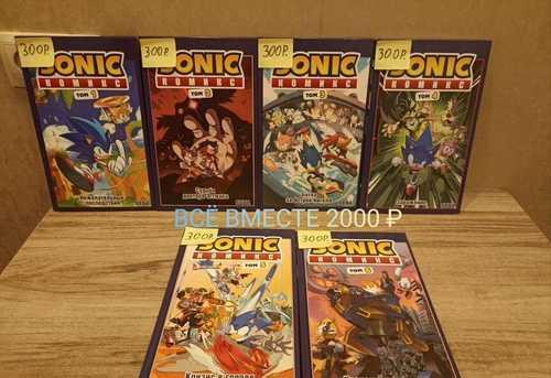 Sonic комикс 6 томов