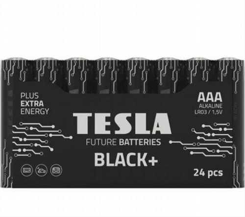 Батарейки Tesla Black AAA+ Alkaline LR03 минипаль