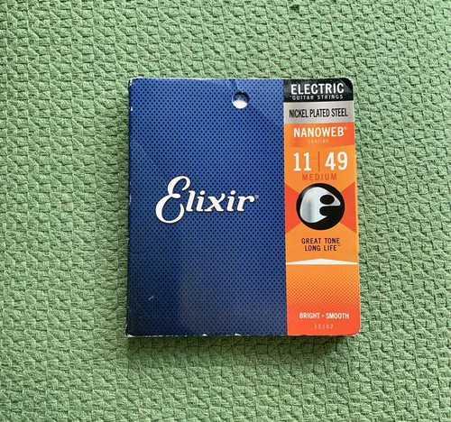 Струны elixir nanoweb 11/49