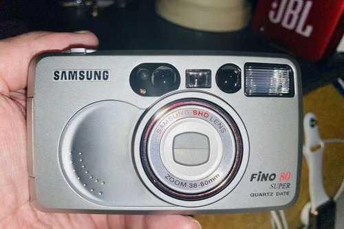 Плёночный фотоаппарат samsung fino-80 Super