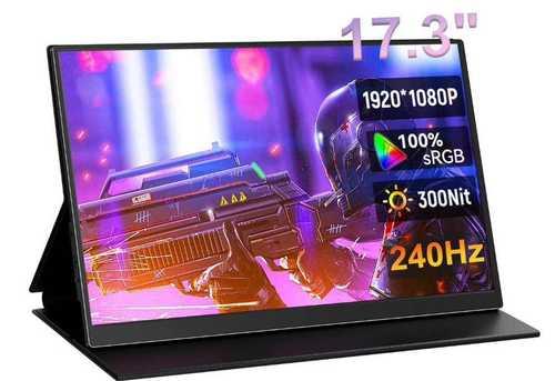 Портативный монитор FHD 17.3 IPS 240Hz