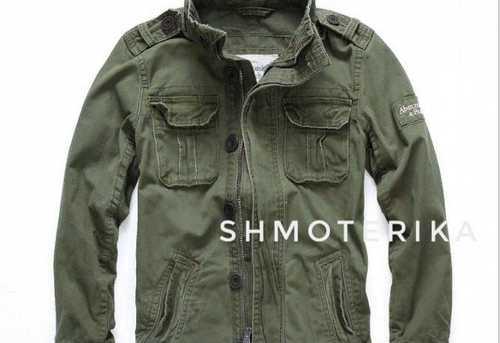 Abercrombie Fitch Куртка из хлопка, Хаки