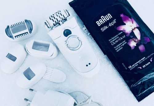 Эпилятор braun silk epil sensosmart 7/9