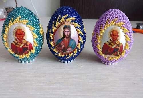 Яйцо из бисера