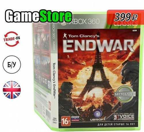 Tom Clancy's End War (Xbox 360, английская в б/у