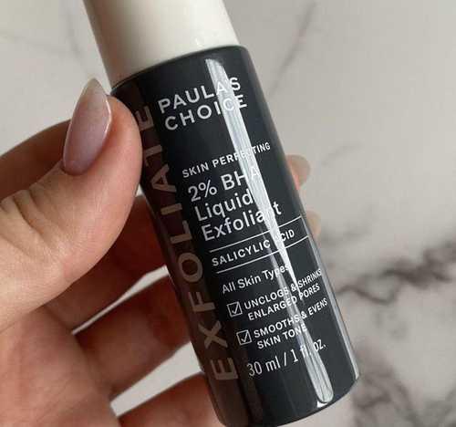 Тоник пилинг Paula's Choice 2% BHA exfoliant 30 ml