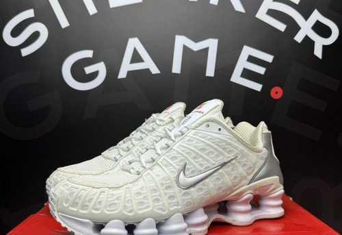 Кроссовки Nike Shox TL Metallic Silver Оригинал