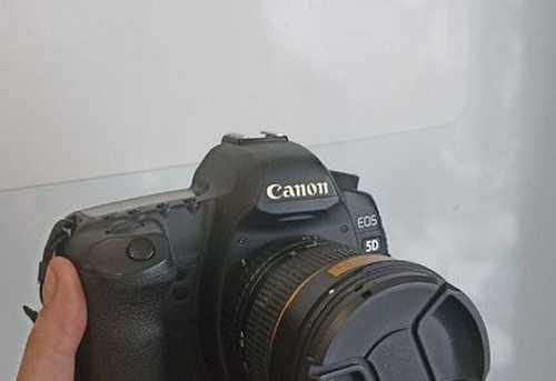 Полнокадровый фотоаппарат Canon 5D Mark 2 + 85 mm