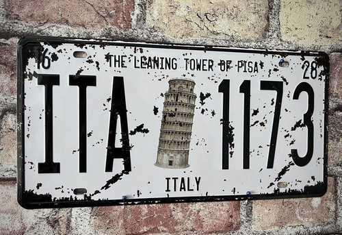 Декор на стену Italy Tower of Pisa