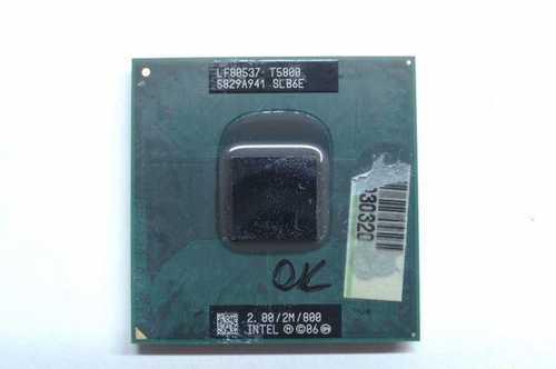 Двухъядерный процессор Intel Core T5800 (SLB6E)