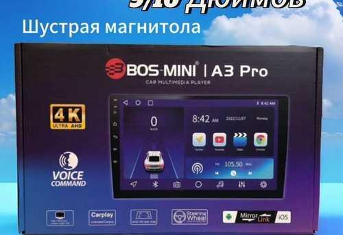 Магнитола android Bos mini A3 pro