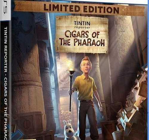 Tintin Reporter - Cigars of the Pharaoh - Limited Edition PS5, русские субтитры