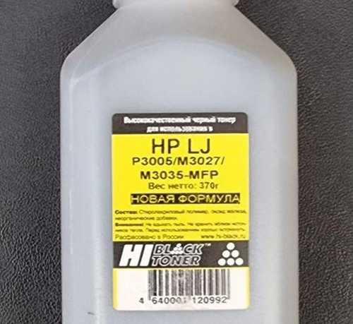 Тонер HP LJ P3005/M302 Новая формула, 370г, банка)