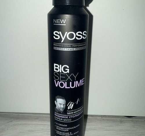 Syoss спрей мусс для обьема
