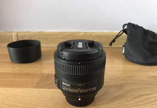 Nikon Afs 85mm f1.8g (в идеале)