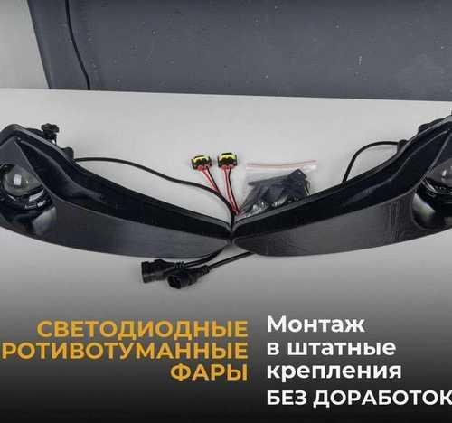 Противотуманные фары Hyundai Solaris (2014-2017)