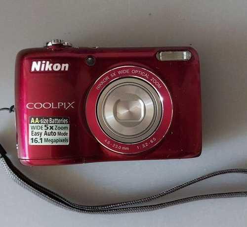 Цифровой фотоаппарат Nikon Coolpix L26