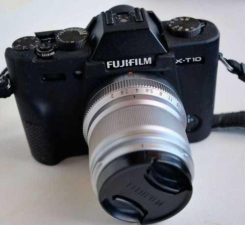 Fujifilm xt10 с объективом 50mm 2.0