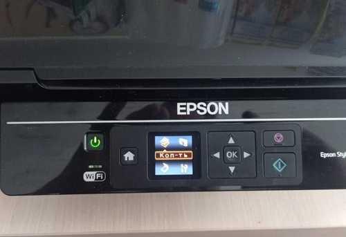 Мфу принтер сканер копир epson sx435w с снпч