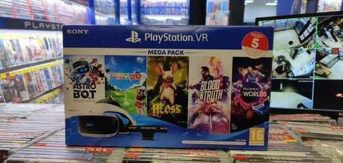 PS4: Sony PlayStation VR + Камера V2 + 5 игр mega