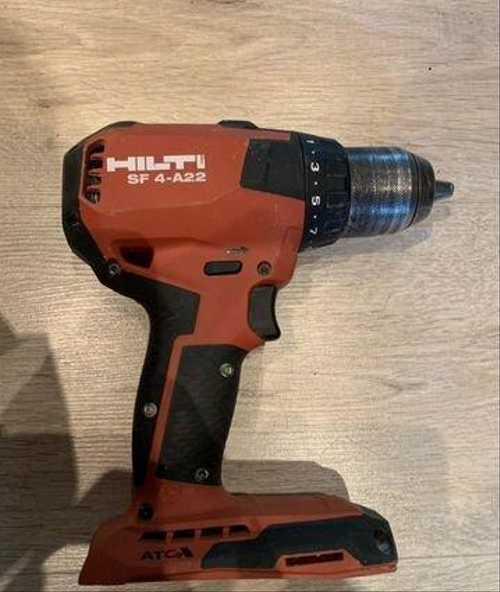 Аккумуляторная дрель Hilti SF 4-A22