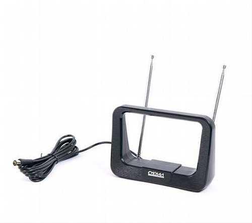 Антенна комнатная DVB-T2/ дмв+мв активная сигнал S